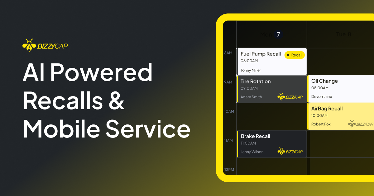Recall Management for Dealer Groups Made Simple | BizzyCar